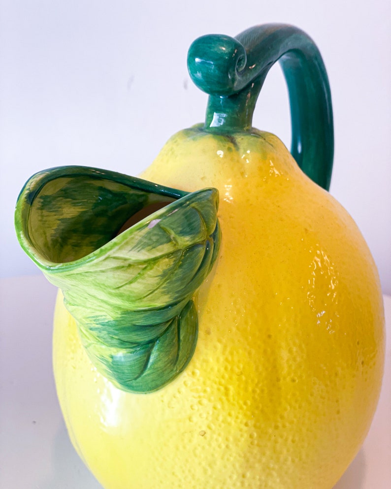 Vintage Haldon Group Vintage Lemon Pitcher - Etsy