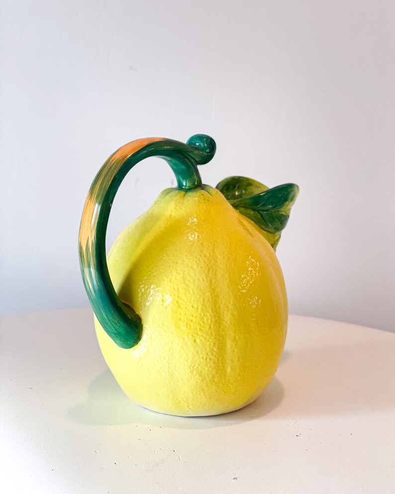 Vintage Haldon Group Vintage Lemon Pitcher - Etsy