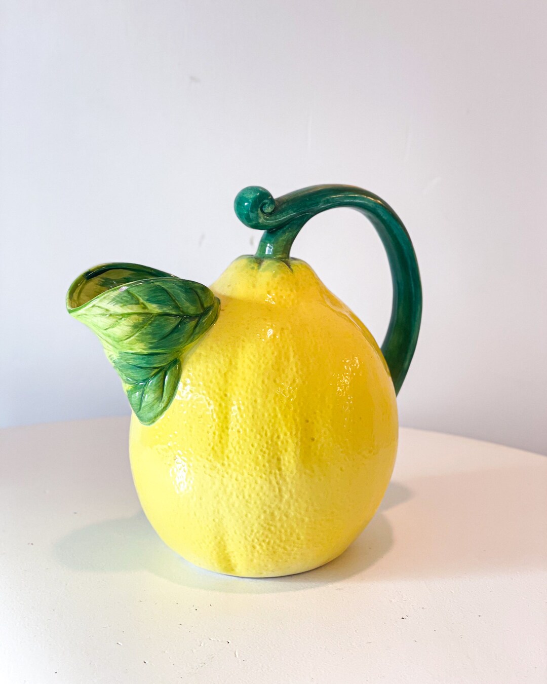 Vintage Haldon Group Vintage Lemon Pitcher - Etsy