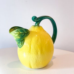 Vintage Haldon Group Vintage Lemon Pitcher - Etsy