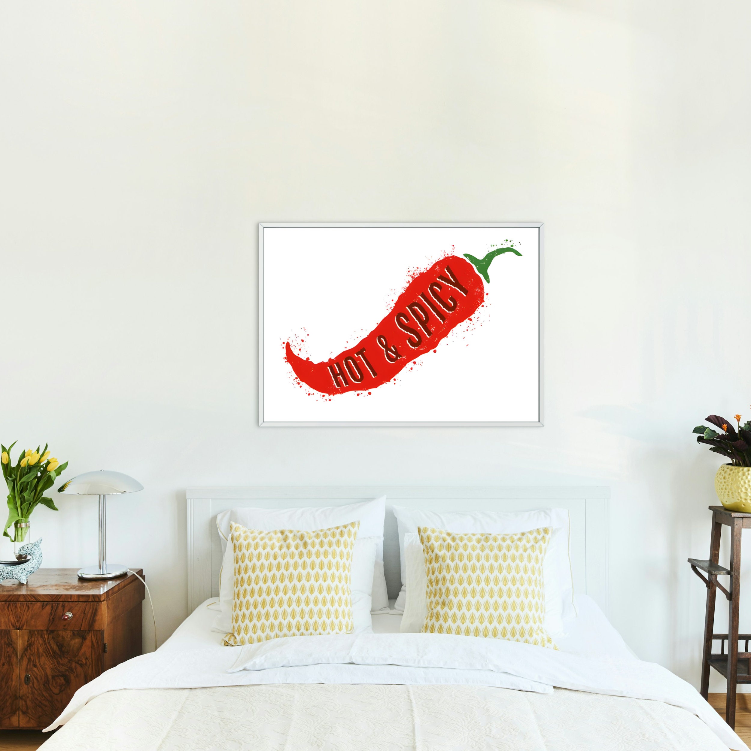 Hot & Spicy Red Chilli Pepper Poster Digital Download - Etsy
