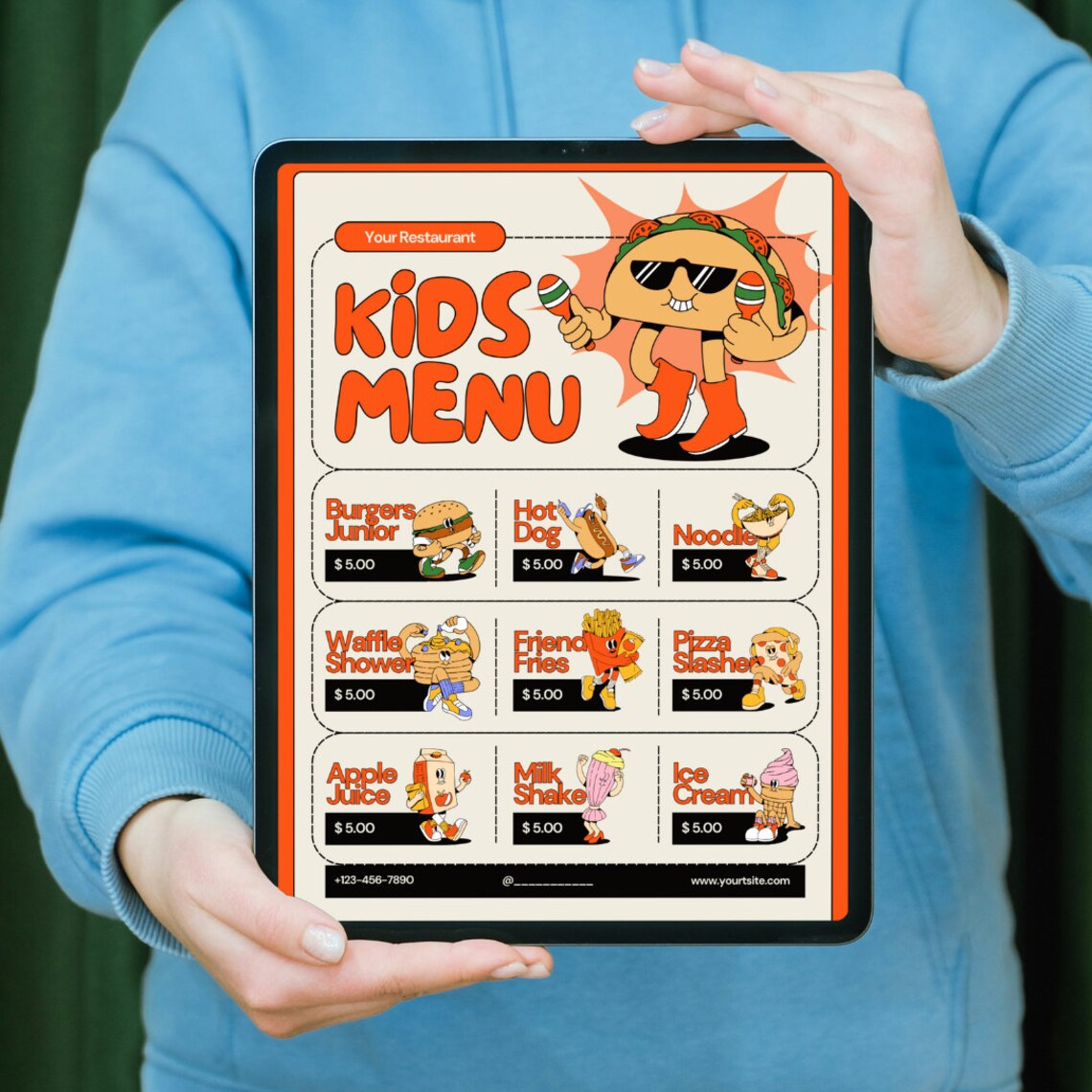 Ultimate Food Menu Bundle: 7 Customizable Canva Templates for Food ...