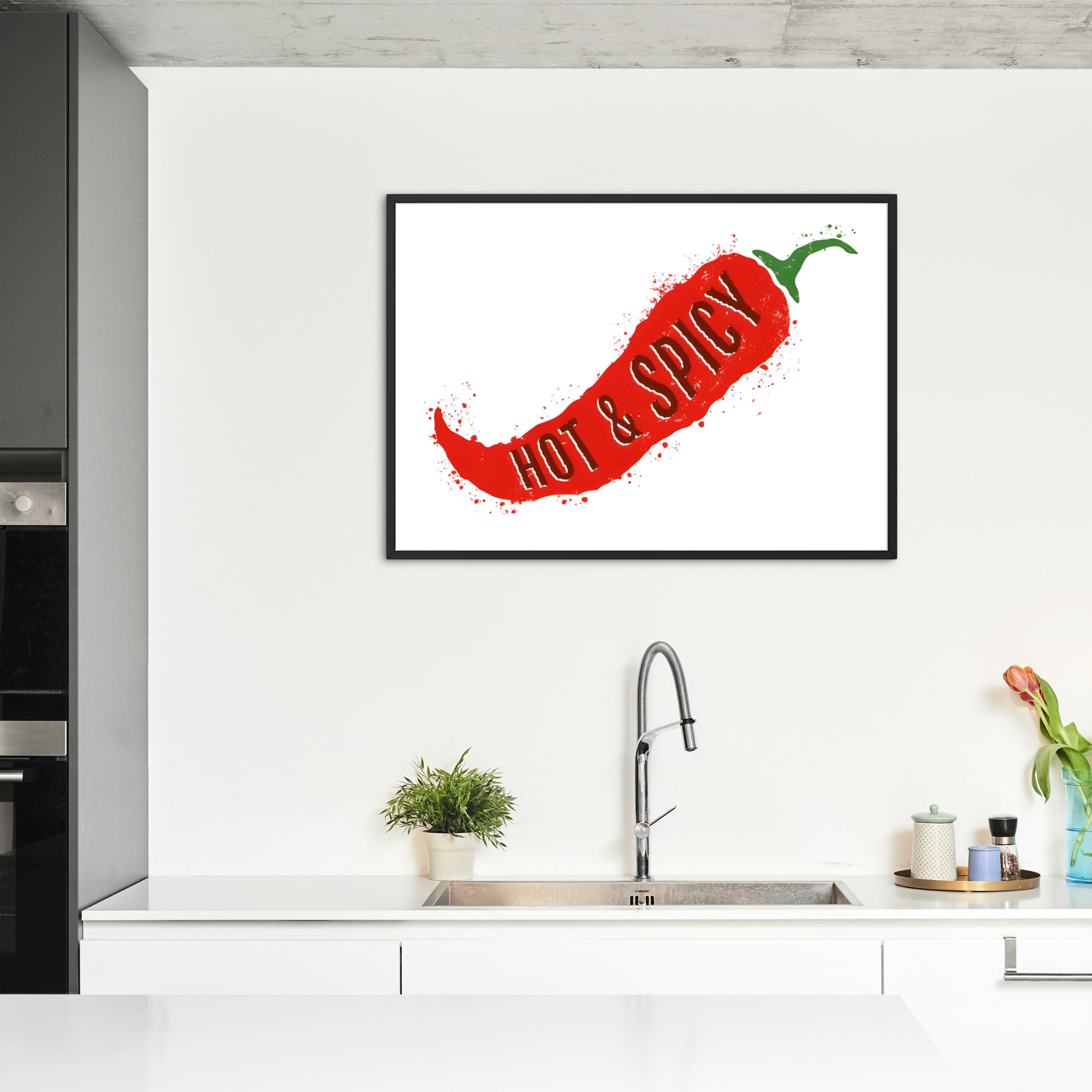 Hot & Spicy Red Chilli Pepper Poster Digital Download - Etsy