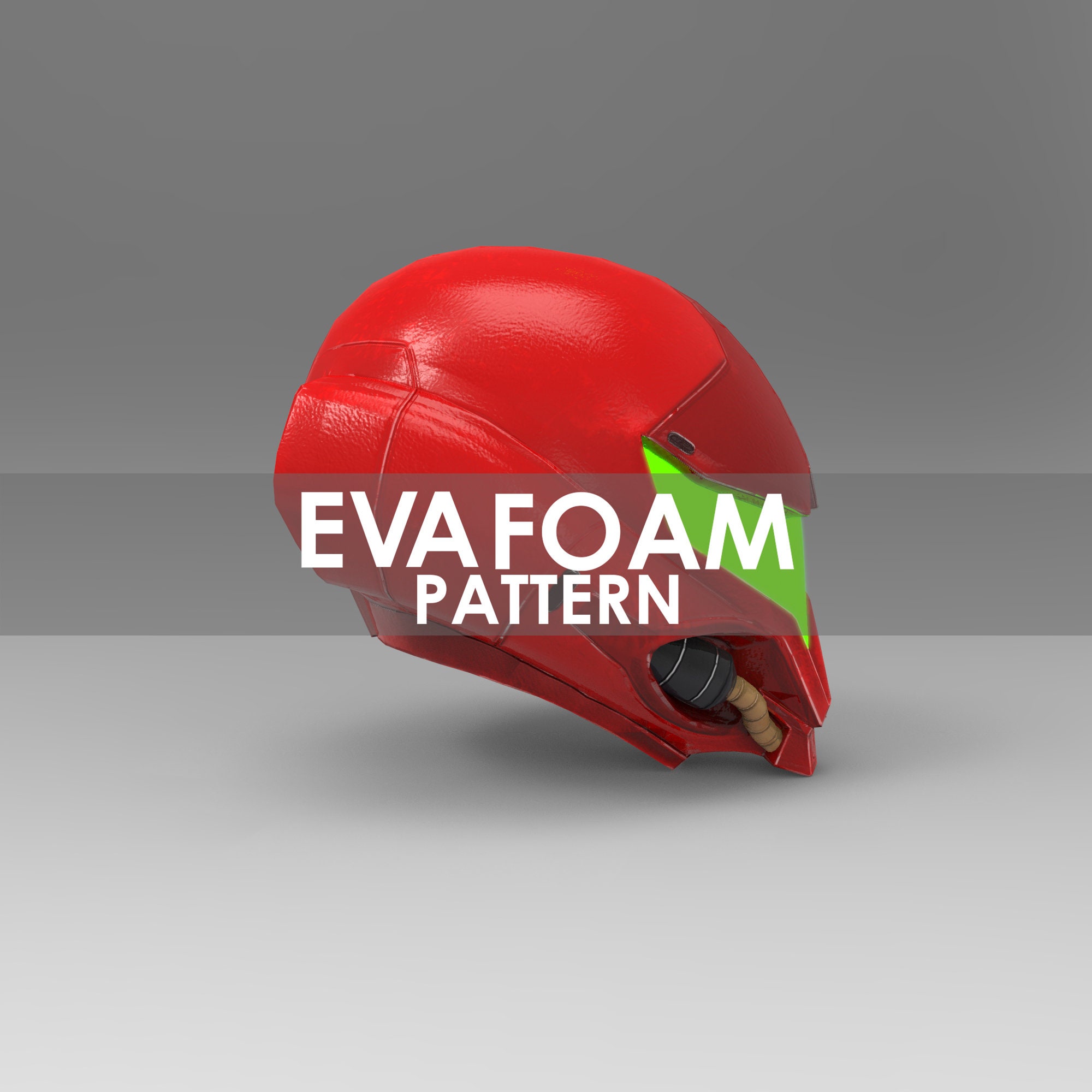 Samus Dred Full Helmet Wearable Template for EVA Foam - Etsy