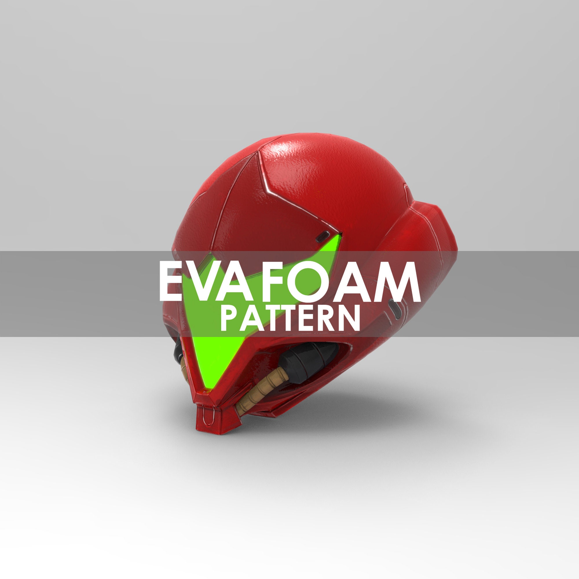 Samus Dred Full Helmet Wearable Template for EVA Foam - Etsy