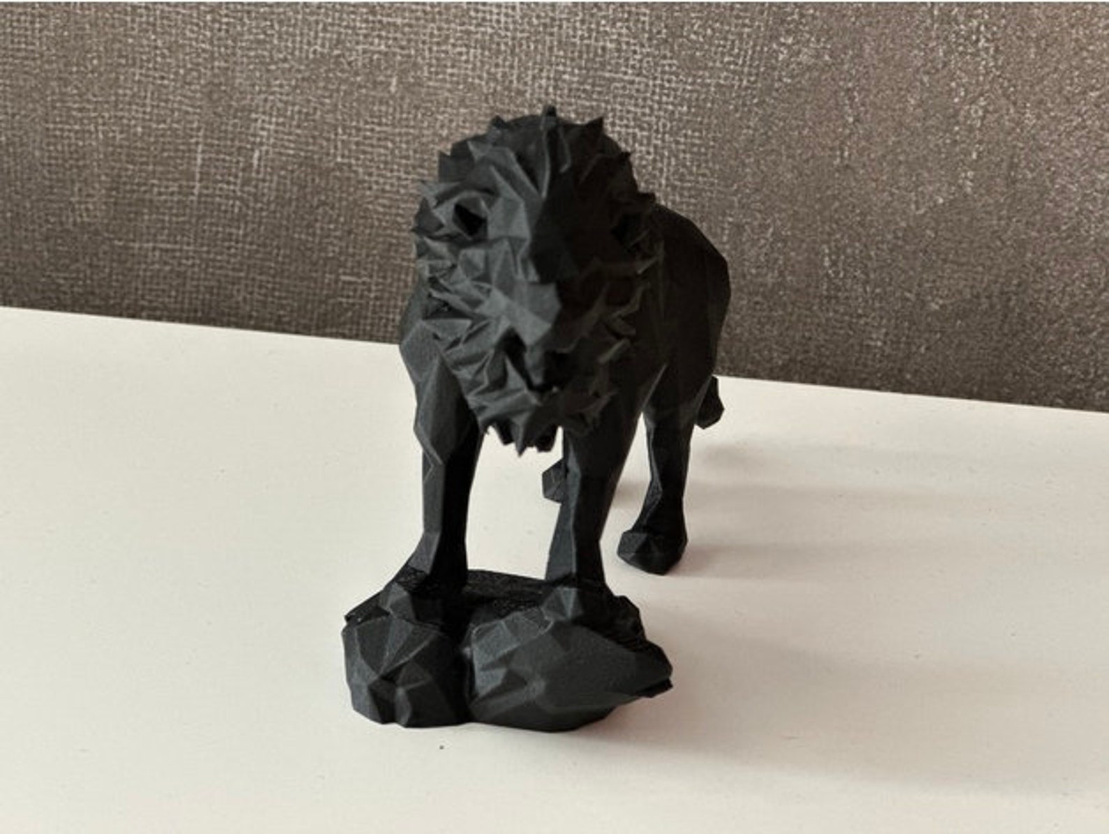 Aslan Heykeli Figürü 3d Baskı Için Yazdırılabilir STL Dosyası 3d ...