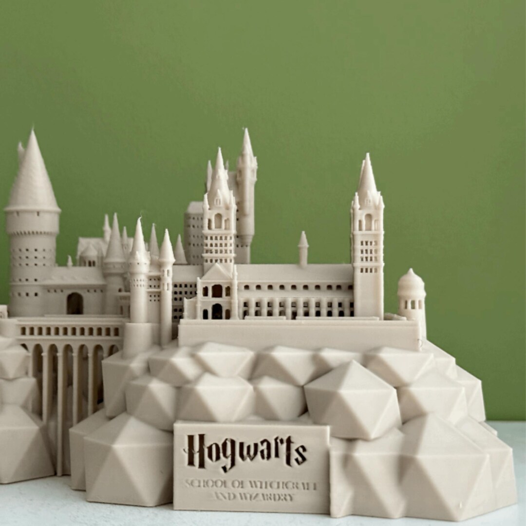 Hogwarts STL File | Digital 3D Printing Model | Harry Potter Home ...
