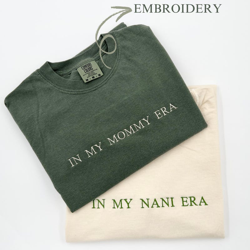 Embroidered T Shirts - Etsy