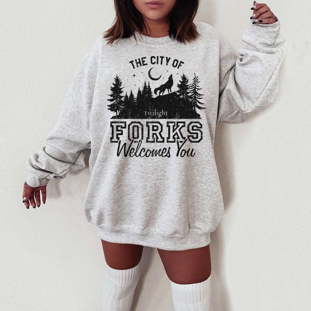 Vintage City of Forks Shirt, City of Forks Washington Unisex Sweatshirt ...