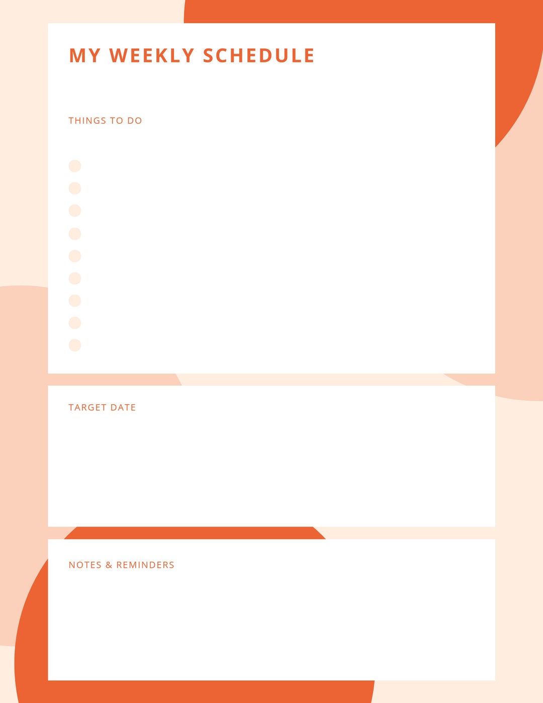 Things to Do Planner - Etsy