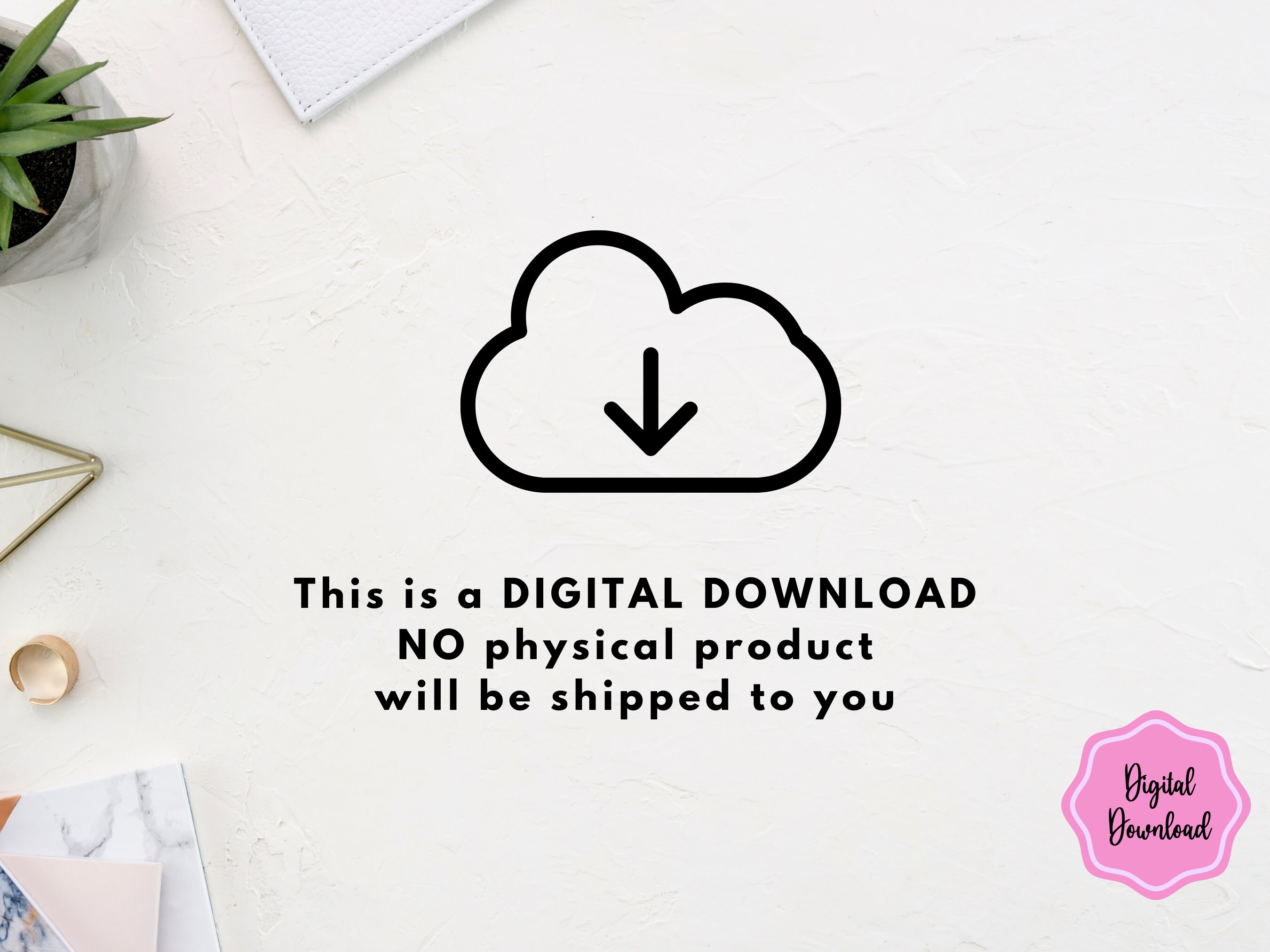 Monthly Planner Undated Month on Two Pages Monthly Calendar Journal PDF ...