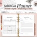 Printable Medical Planner, Health Tracker (digital Download) - Etsy