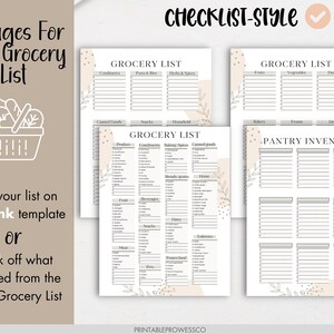Meal Planner Bundle, BOHO Weekly Food Diary, Meal Tracker Printable ...