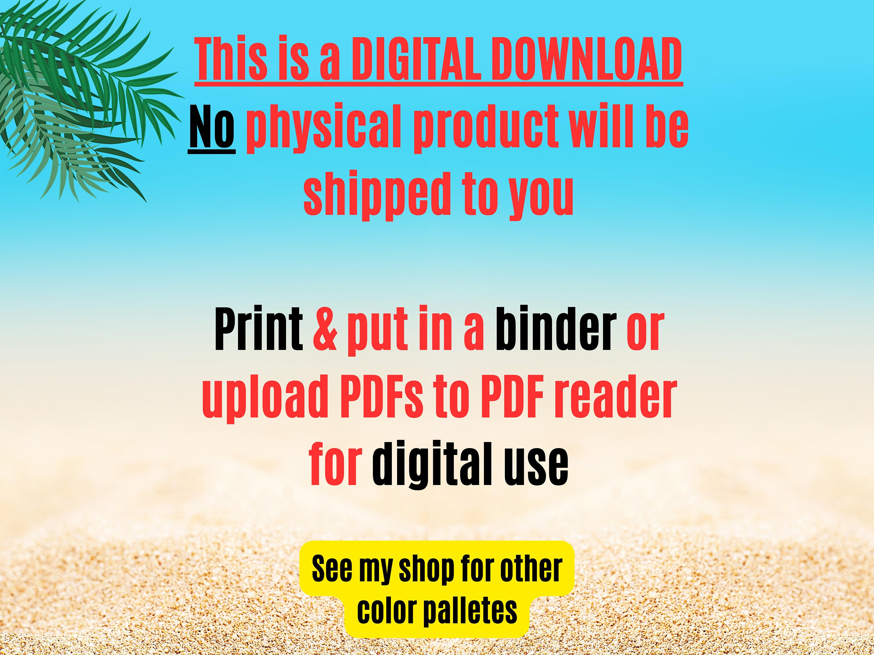 Summer Activity Planner Binder for Kids, Summer Bucket List, Printable ...