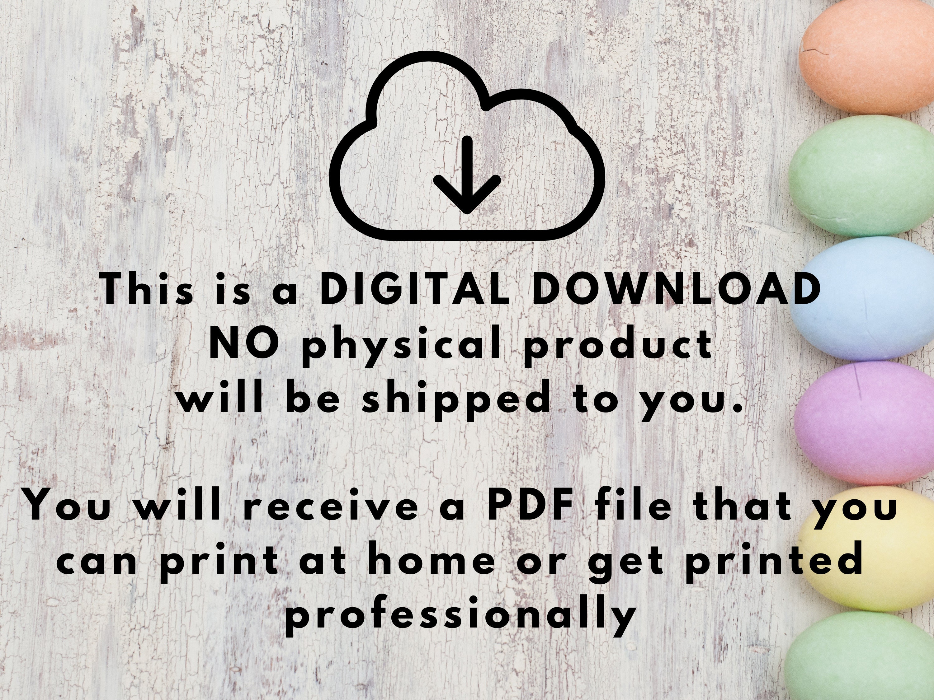 Easter Scavenger Hunt Game, Printable Easter Game, Easter Treasure Hunt ...