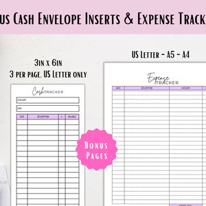 Biweekly Budget Planner, Printable PDF, Budget Planner Binder With Cash ...