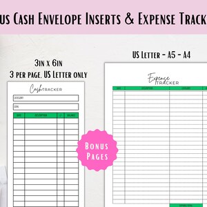 Biweekly Budget Planner, Printable PDF, Budget Planner Binder With Cash ...