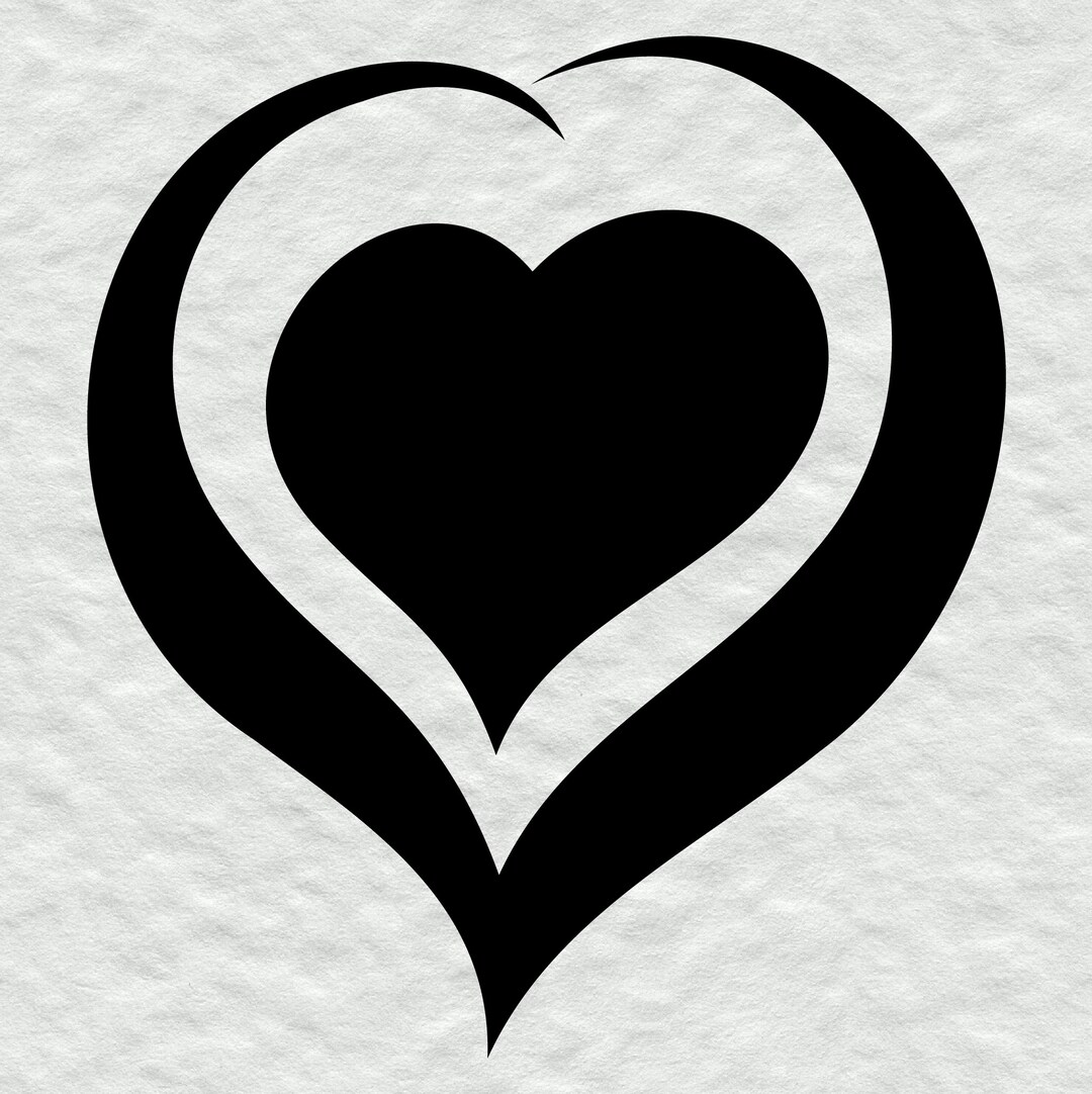 Heart Svg, Decorative Heart, Love Svg, Valentine's Day Heart Svg, Heart ...