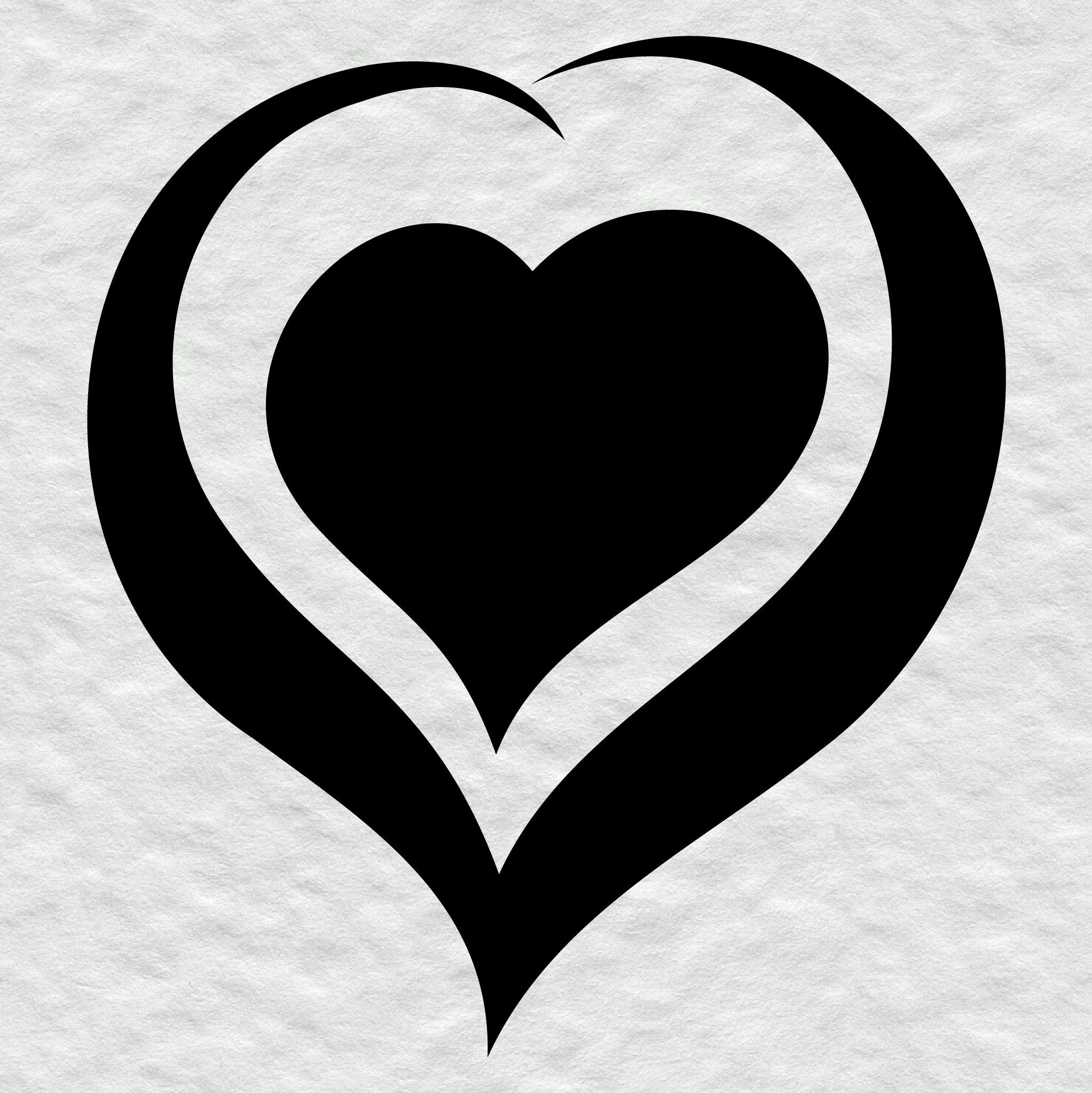 Heart Svg, Decorative Heart, Love Svg, Valentine's Day Heart Svg, Heart ...