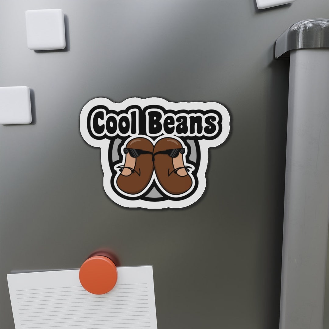 Die-cut Magnets, Cool Beans - Etsy