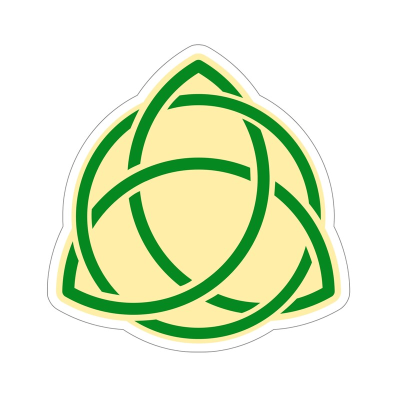 Celtic Trinity Knot Sticker, Irish Heritage Vinyl Decal - Etsy