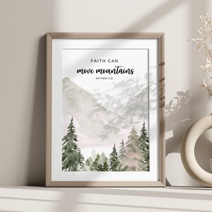 Set of 3 Christian Nursery Wall Art,bible Verse Wall Art,scripture Wall ...