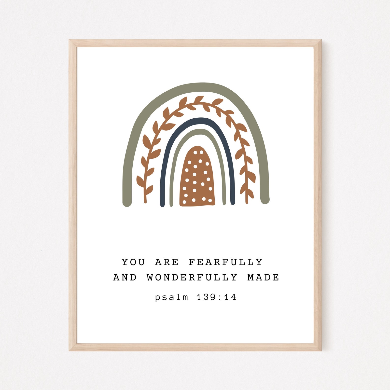 Set of 3 Christian Nursery Wall Art,bible Verse Wall Art,scripture Wall ...