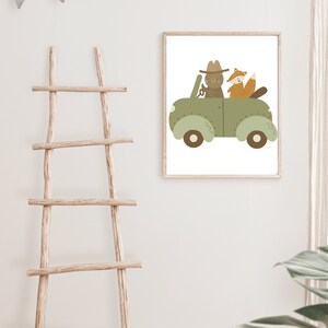 Set of 6 Car Prints,car Nursery Decor,playroom Wall Art,car Art Prints ...