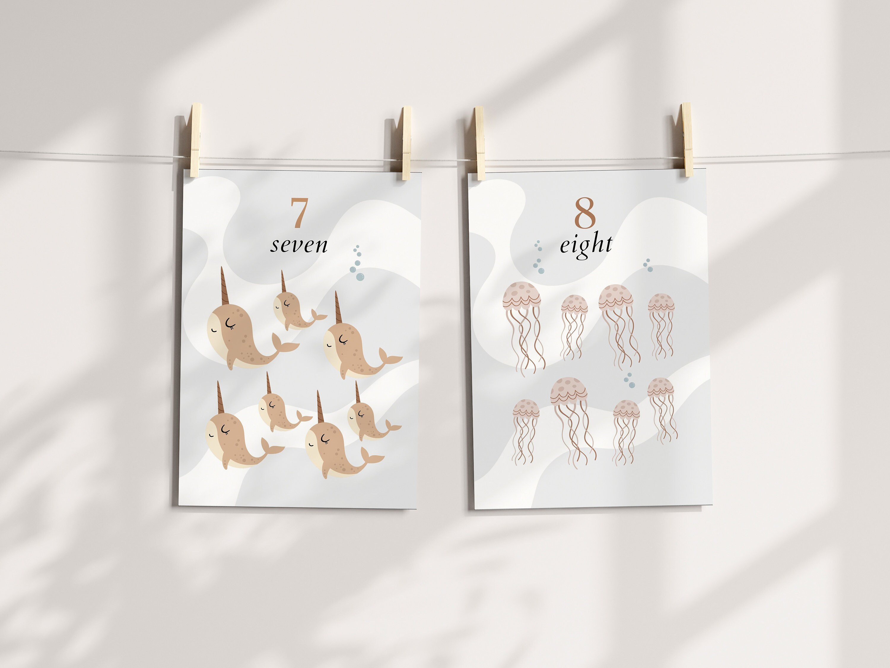 Numbers Flash Cardseducational Cardsmontessori Flash - Etsy