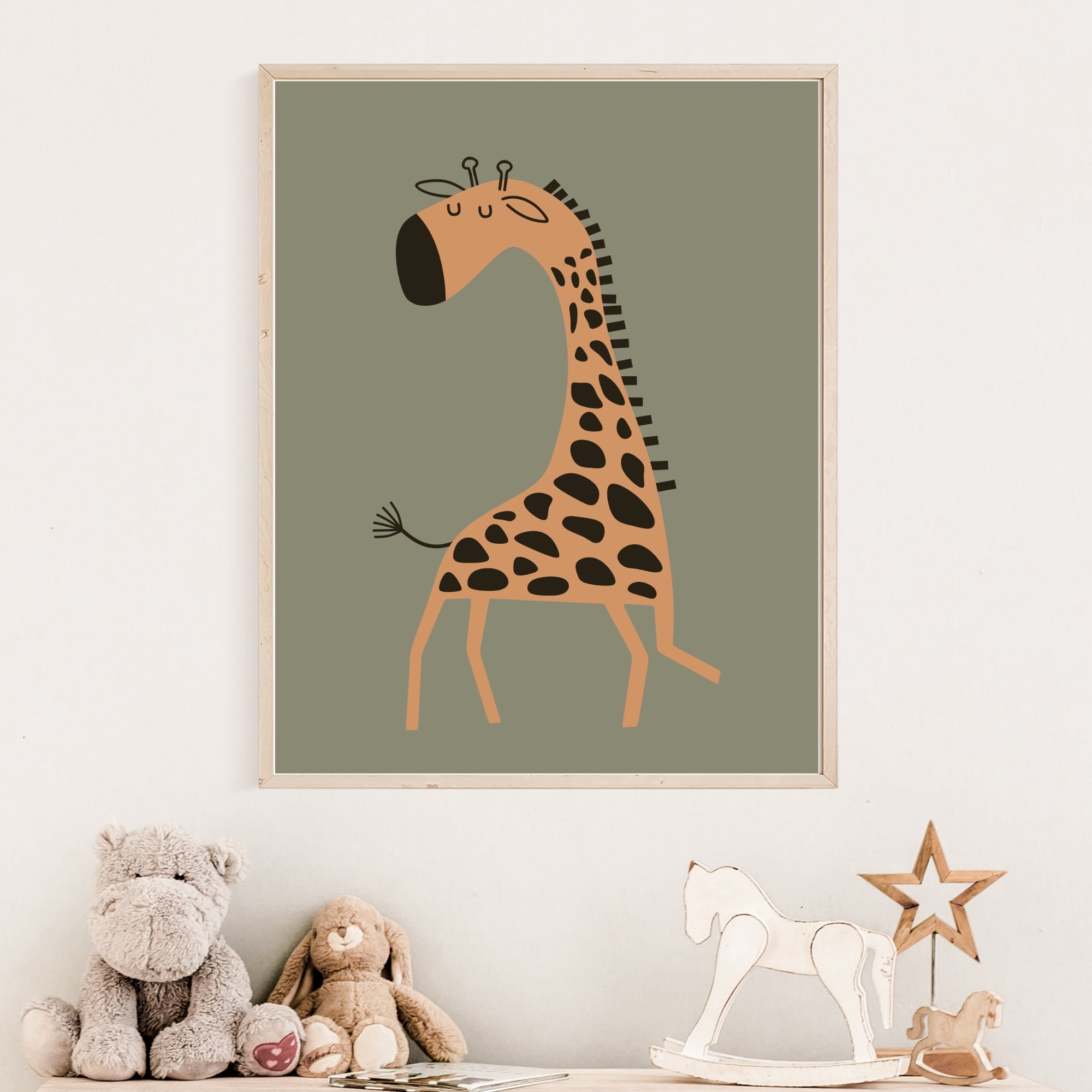 Set of 3 Safari Animal Prints,safari Animals,jungle Animals,african ...
