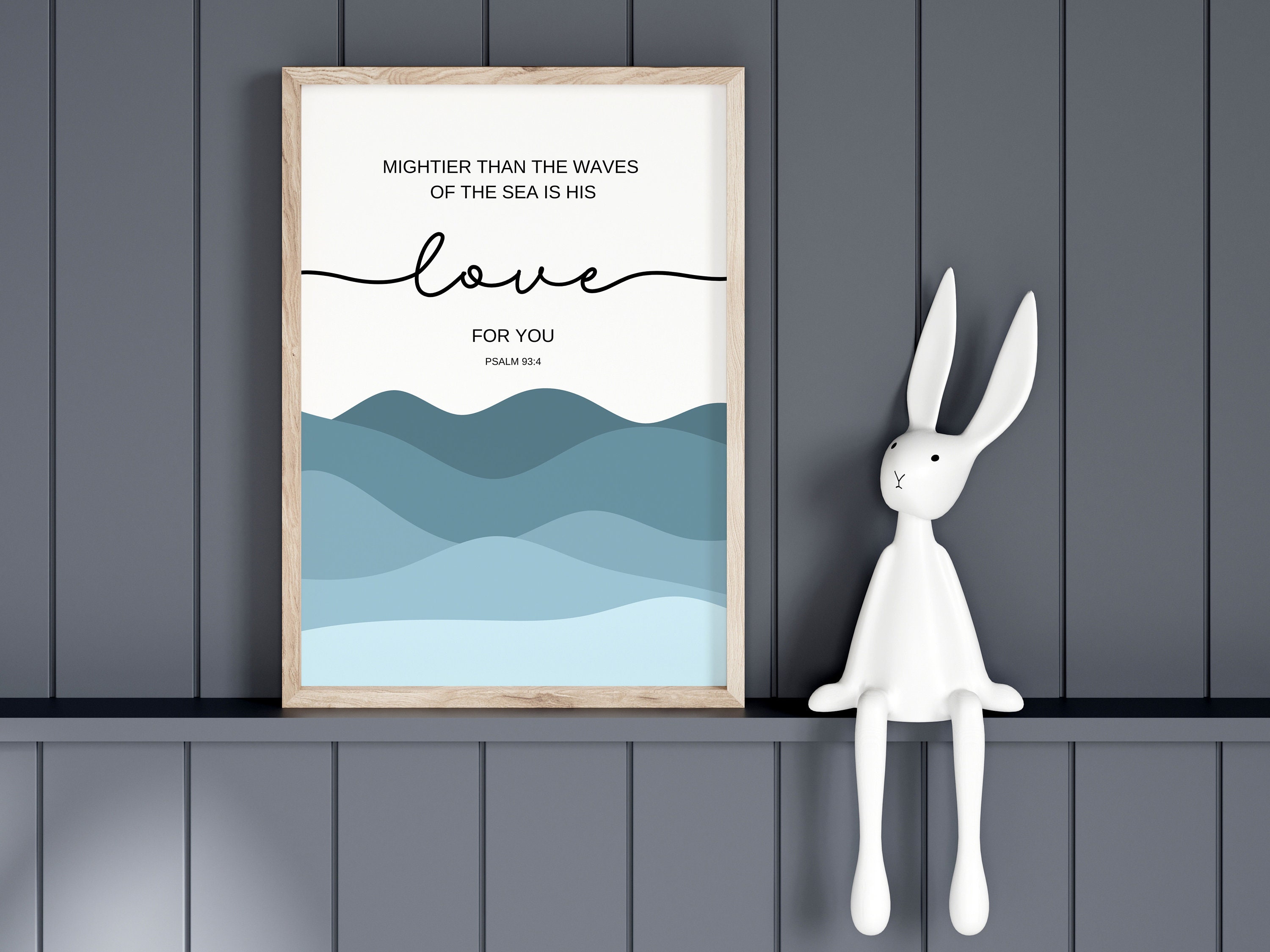 Christian Nursery Wall Art,bible Verse Wall Art,scripture Wall Art ...