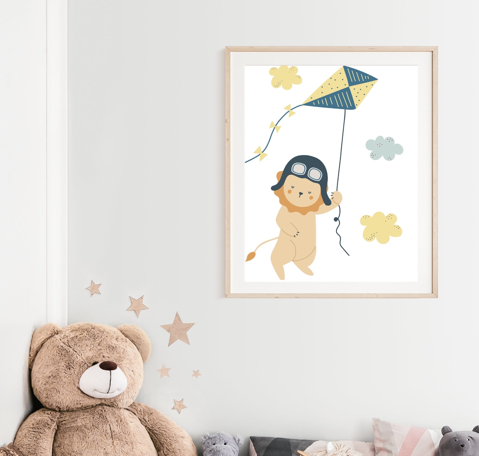 Play All Day Printable Set of 2, Playroom Wall Decor, Kids Room Wall ...