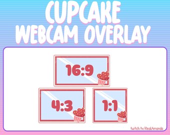 Cute Bakery Twitch Stream Overlay Package Customizable Animated Cozy ...