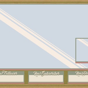 Dark Academia Twitch Stream Overlay Package | Customizable | Cozy Overlay | OBS | Streamelements ...