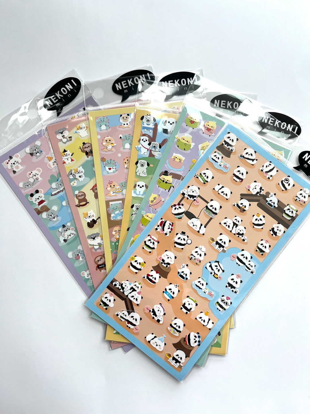 Cute Animal Stickers | Daily Activities | Koala/panda/dog/chick ...