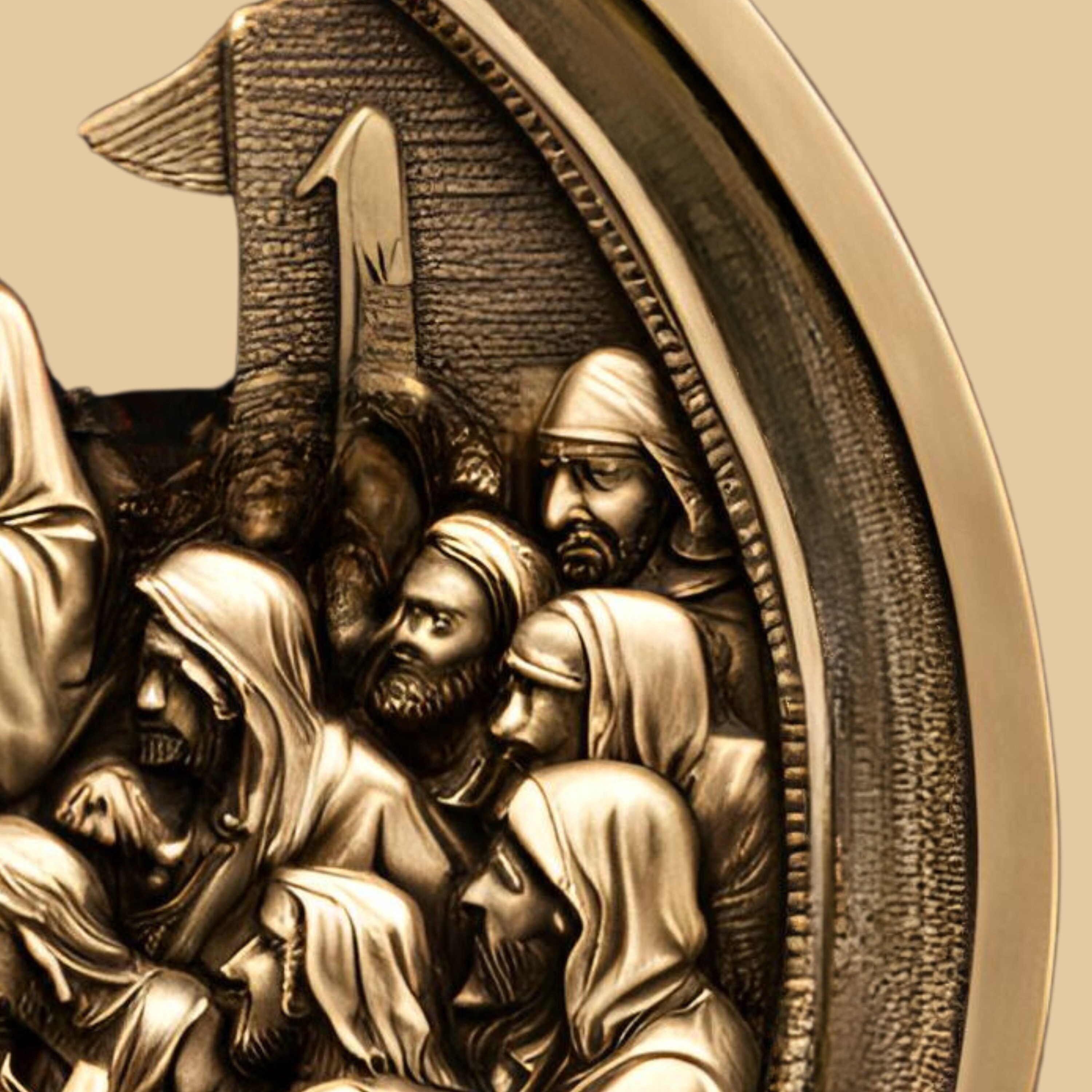 Last Supper Laser Engraving File: Jesus Christ, Depth Map (digital File ...