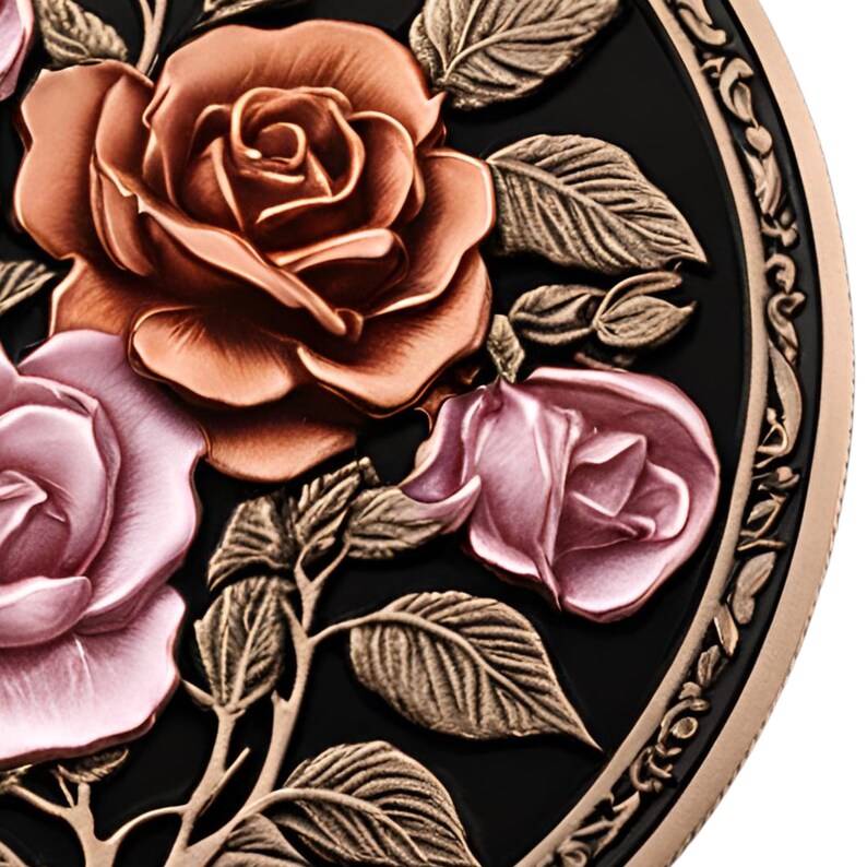 Coin Depth Map Heigh Map 3d Laser Engraved Xtool Lightburn 3d Laser art ...