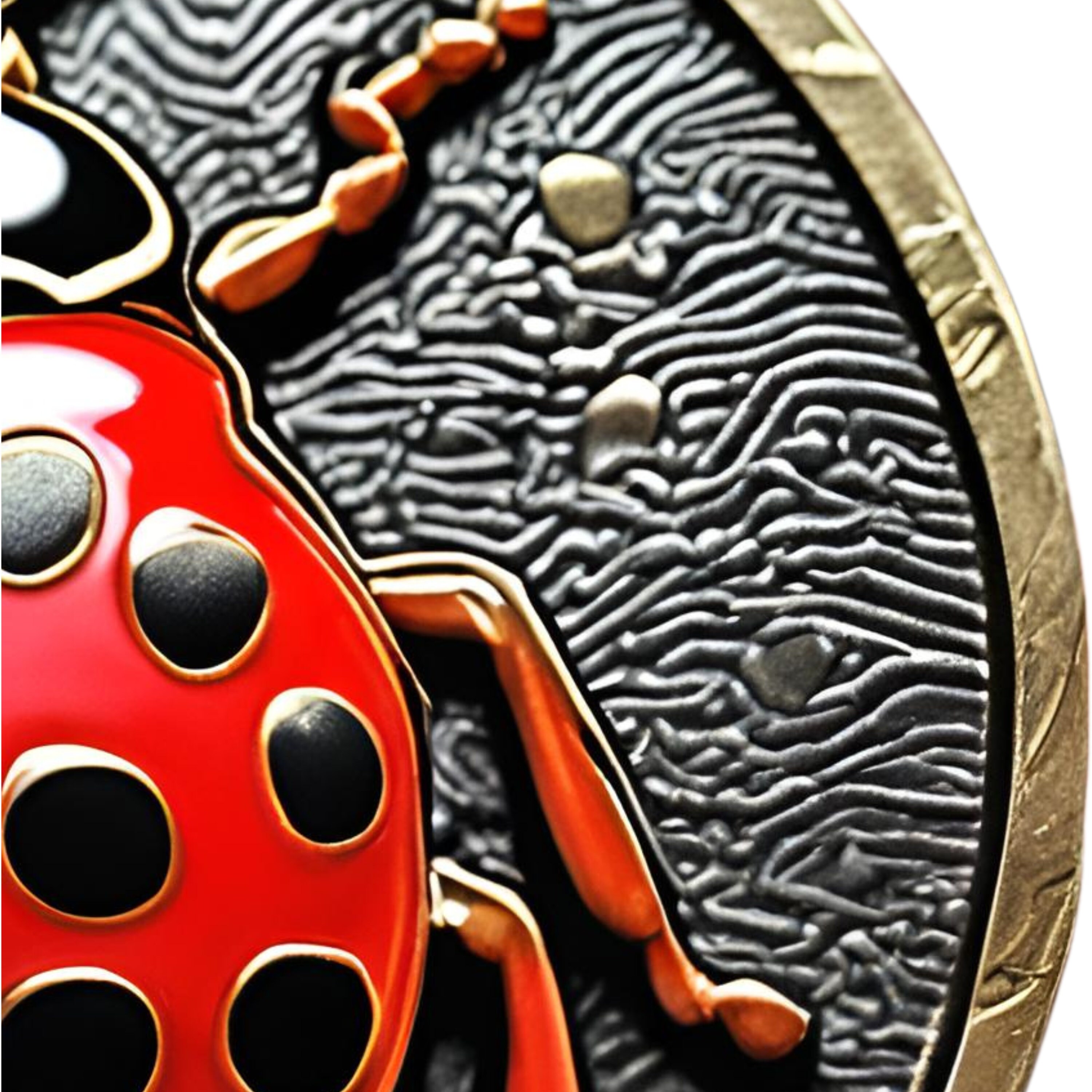 Coin Depth Map Heigh Map 3D Laser Engrave Xtool Stl File lightburn 3d ...