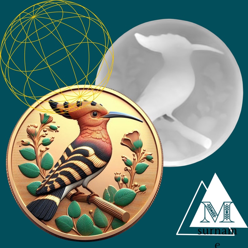 3D Laser Engrave Ladybug coin Depth Map Heigh Map xtool Stl File ...