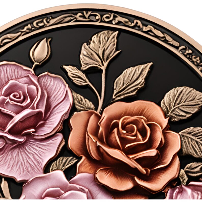 Coin Depth Map Heigh Map 3d Laser Engraved Xtool Lightburn 3d Laser art ...