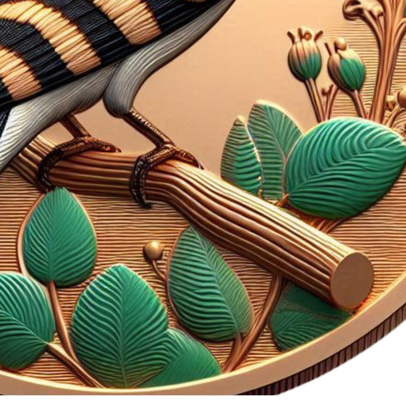 3D Laser Engrave Ladybug coin Depth Map Heigh Map xtool Stl File ...