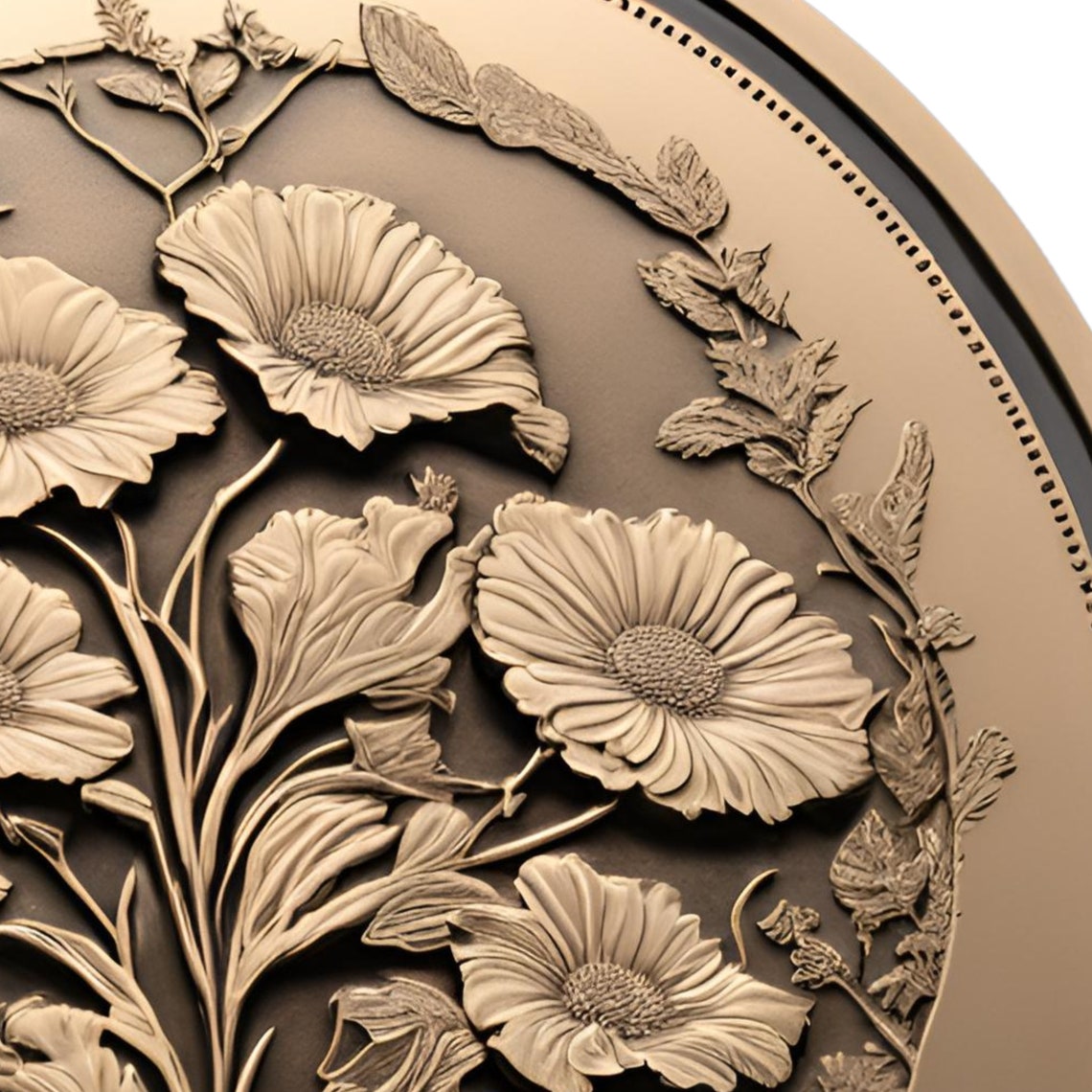 Flowers 3d Illusion Laser Engraving Xtool lightburn art Download ...