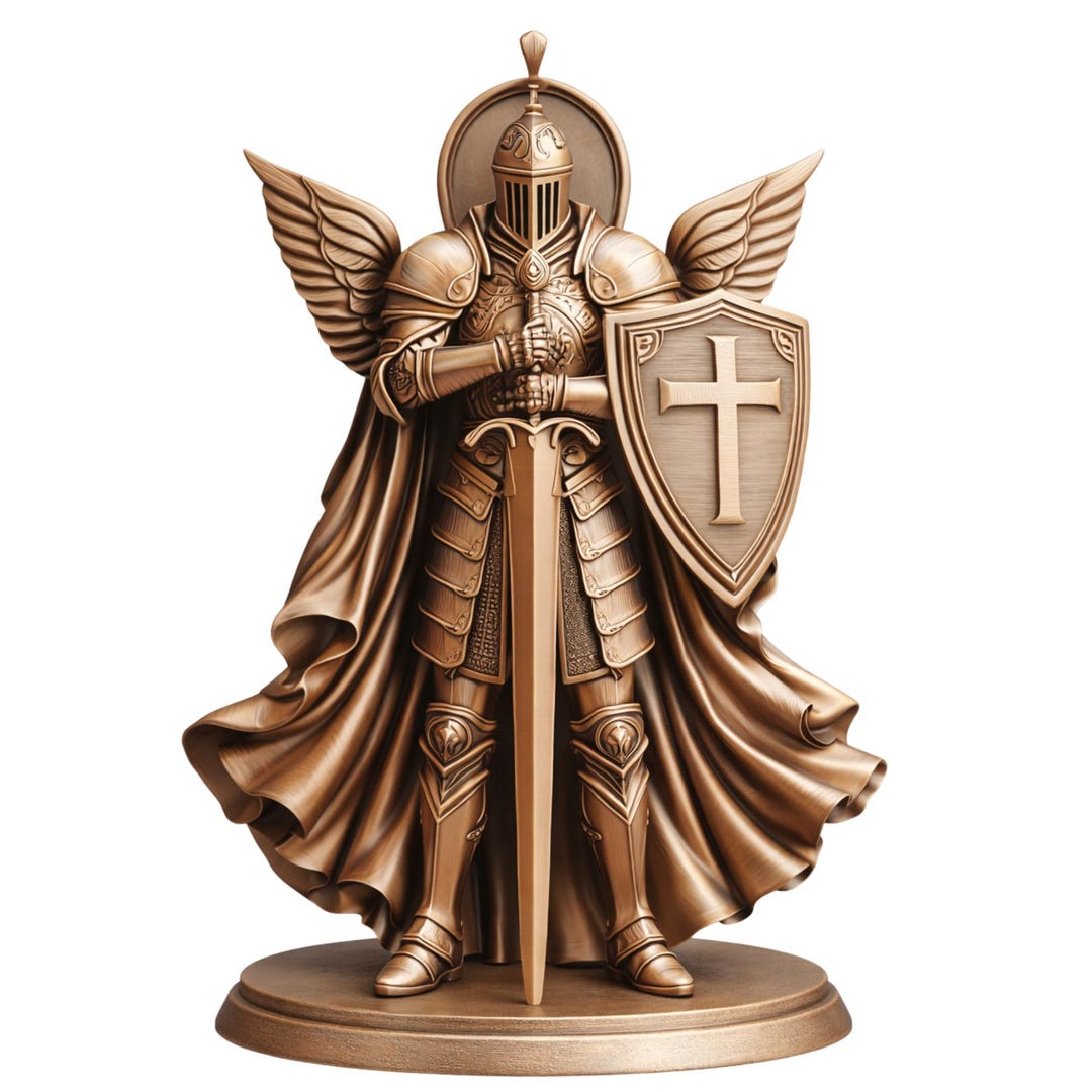 Armor of God Sculpture STL, OBJ, Pnd Files, CNC Routers, 3D Printers ...