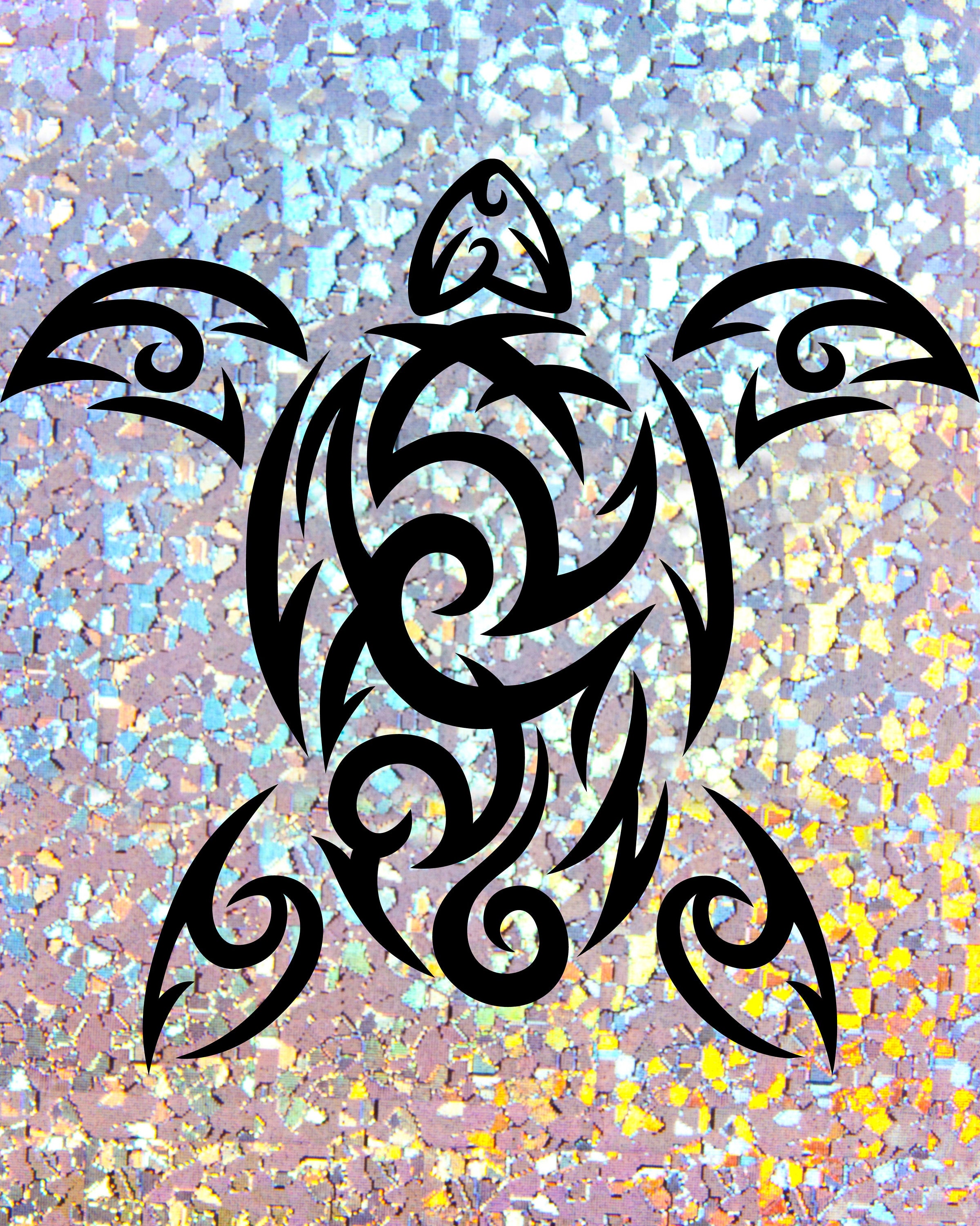 Polynesian Svg. Turtle Svg. Tattooed Art.tattoo Design . New Zealand ...