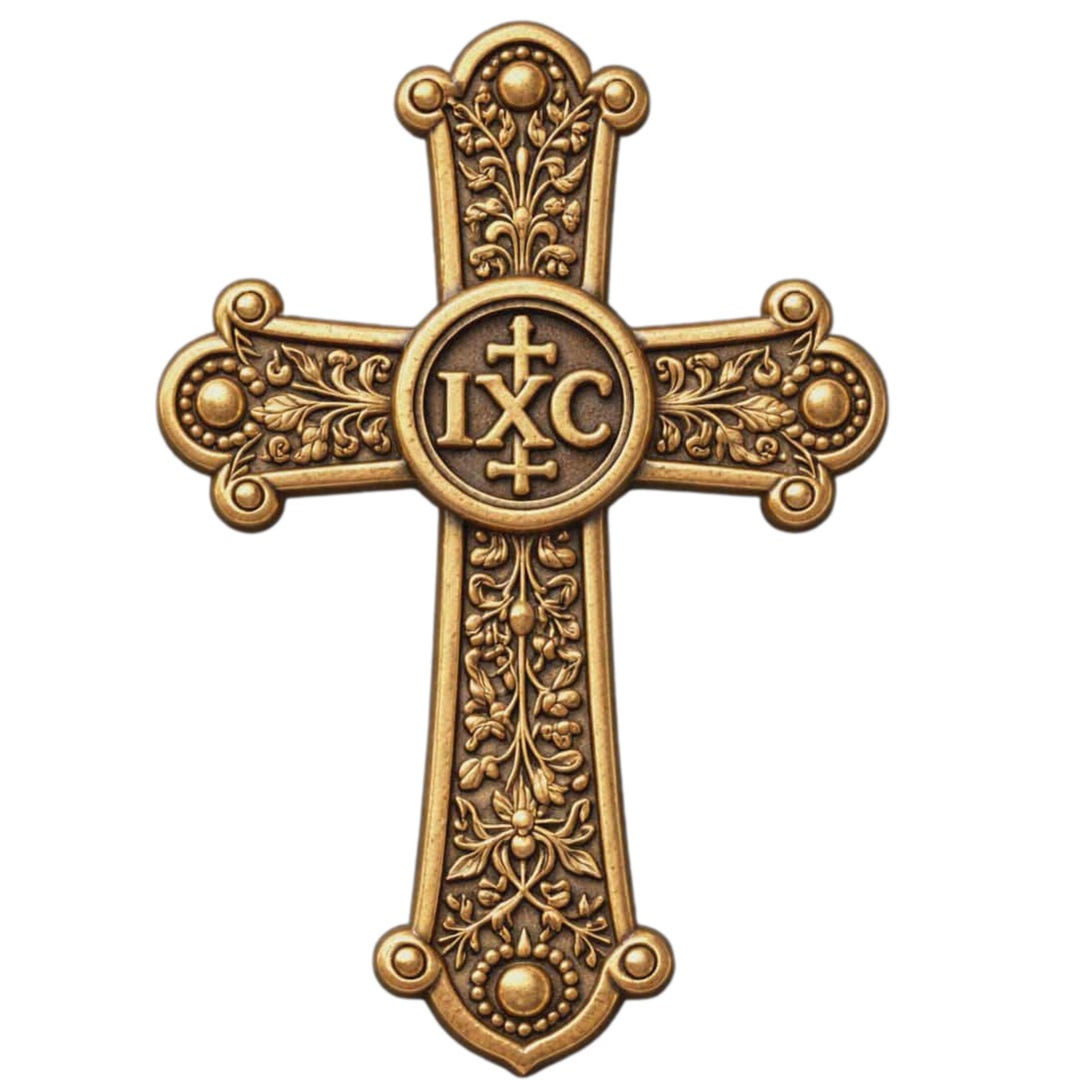 Coptic Cross STL File | Coin Depth,relief | Laser Cut | Embossing ...