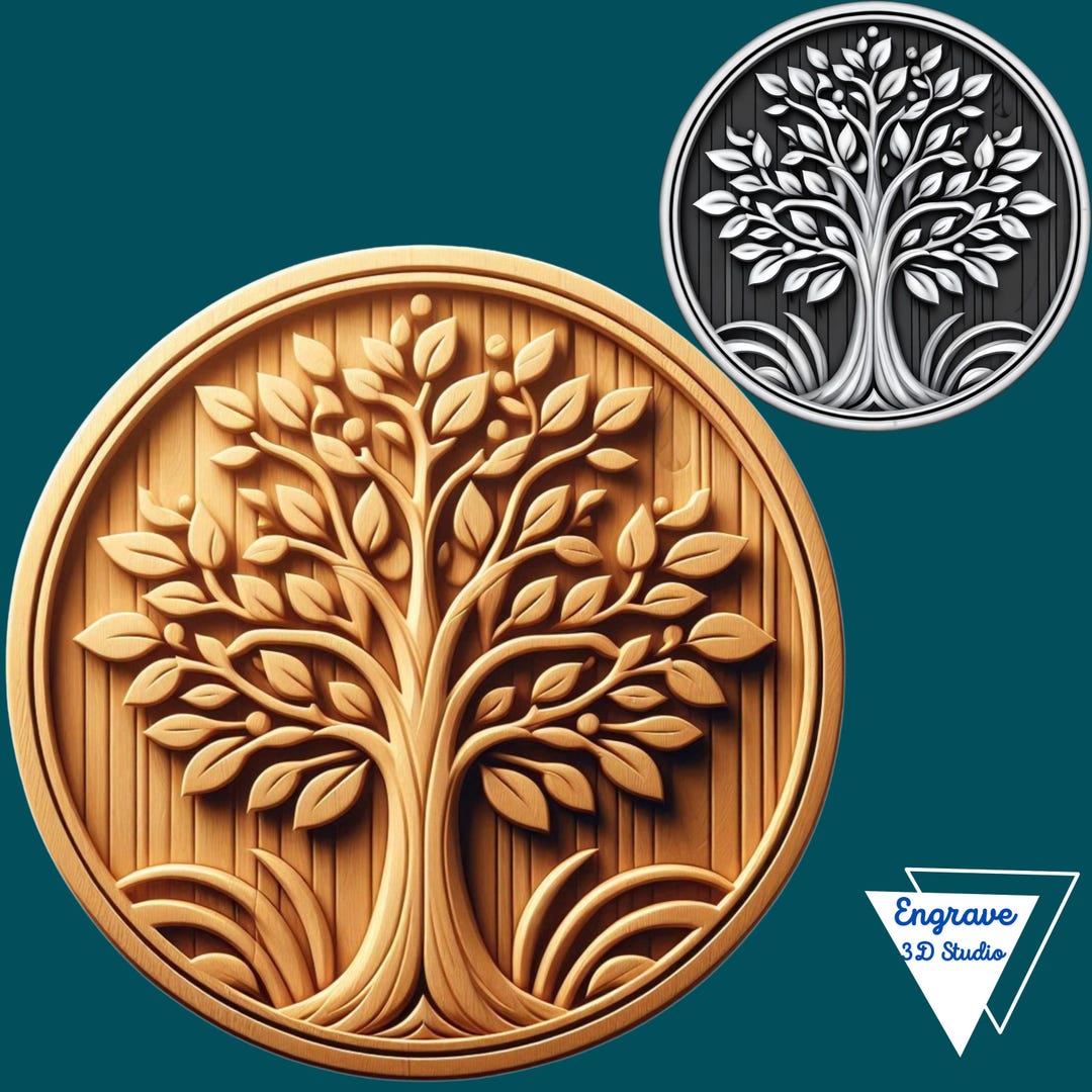 3D Laser Depth Map| Laser PNG | 3D Illusion | Laser Ready File | Wood ...