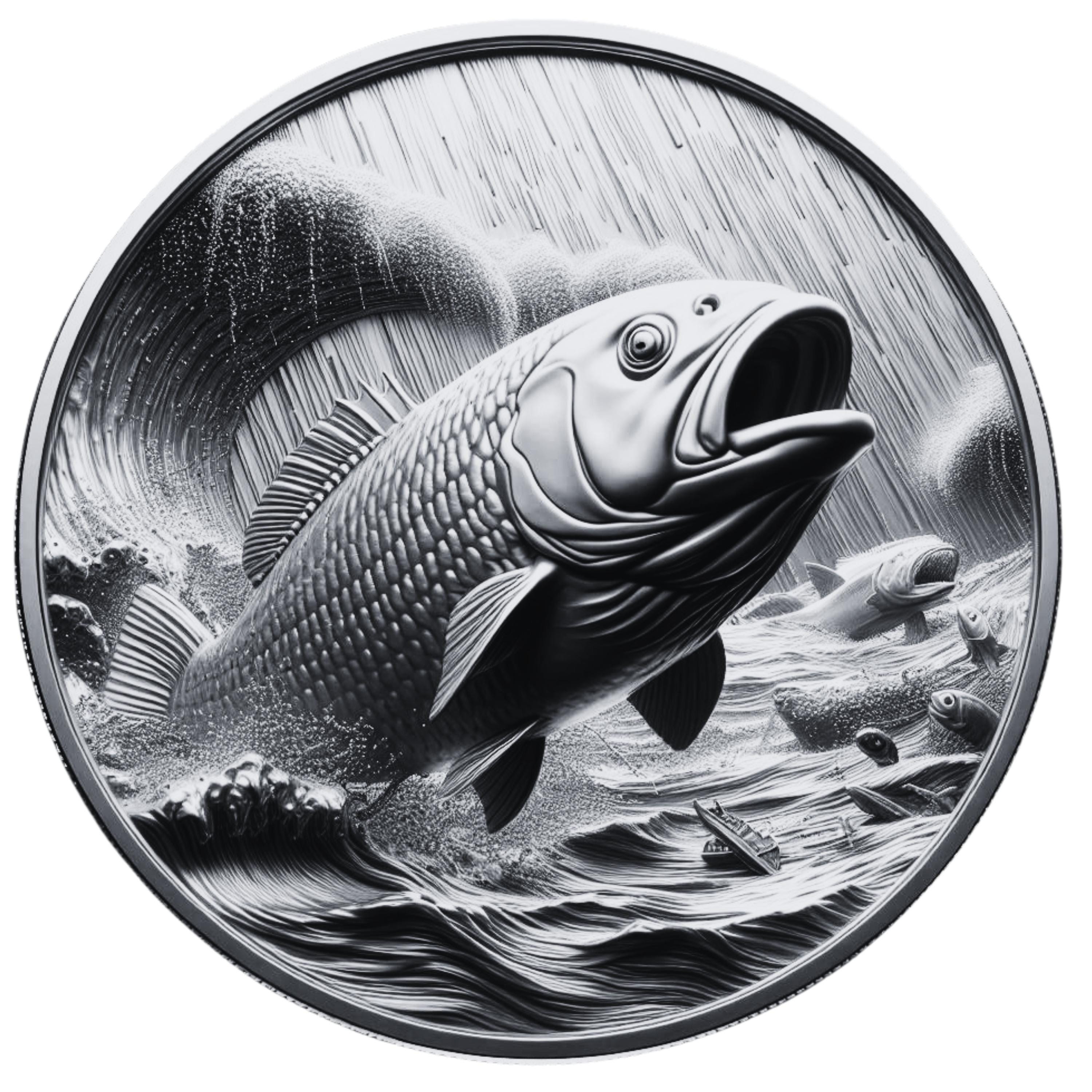 Fish 3D Illusion | Depth Map | Laser Burn | PNG |laser Ready File ...