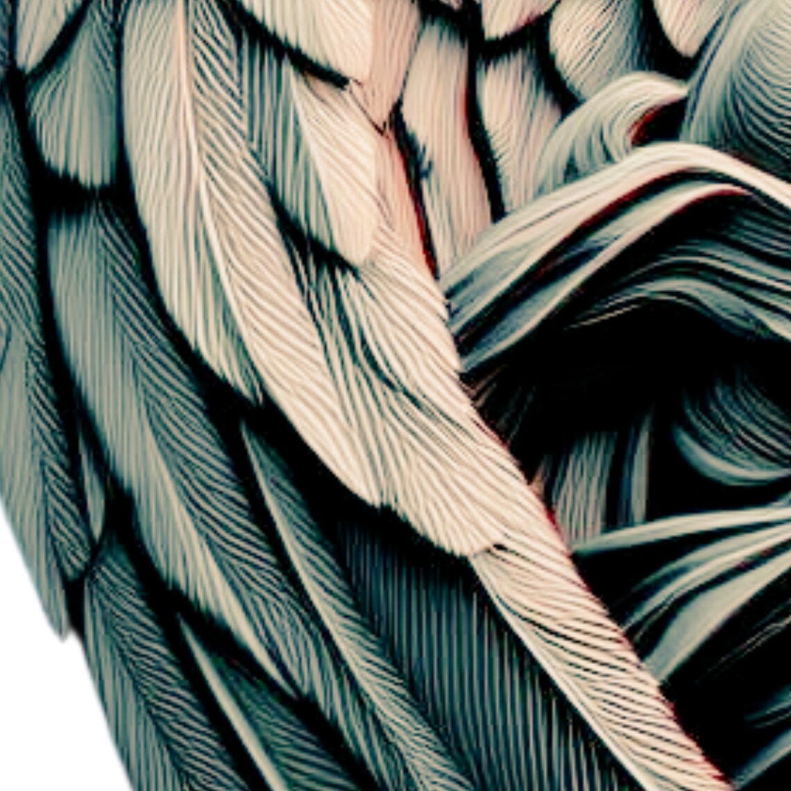 Archangel Michael 3d Illusion Laser Engraving Depth Map Heigh Map Xtool ...