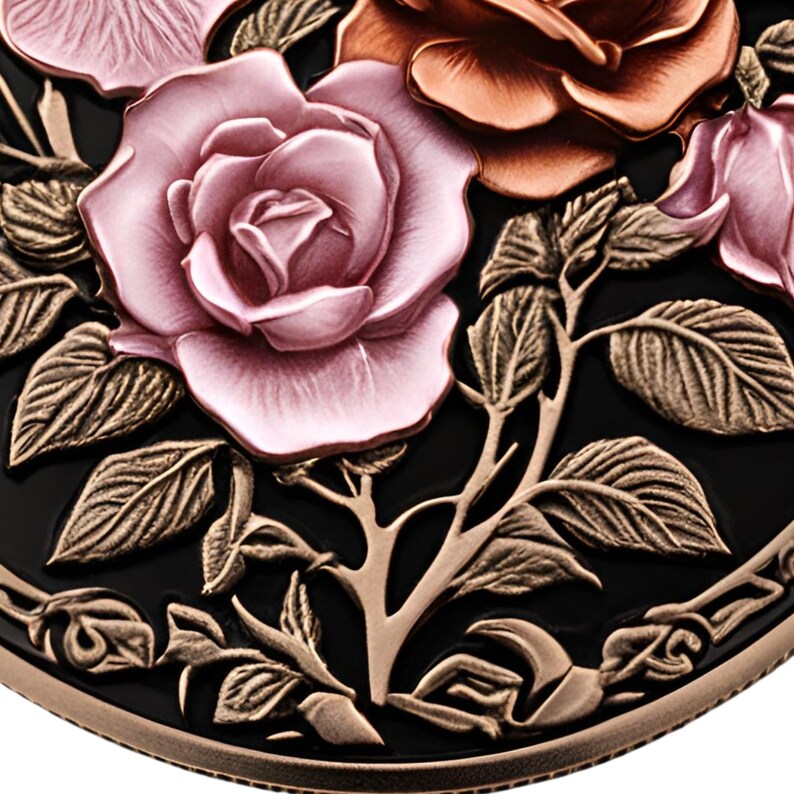 Coin Depth Map Heigh Map 3d Laser Engraved Xtool Lightburn 3d Laser art ...