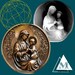 Virgin Mary Coin Depth Map Heigh Map 3d Laser Engraved Xtool stl File ...